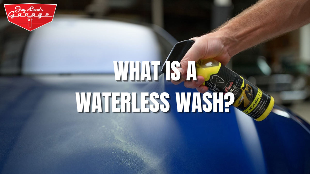 What is a Waterless Wash? Jay Leno's Garage Australia